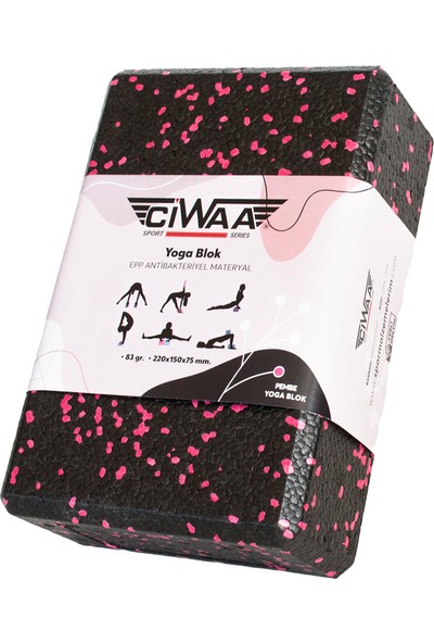 Ciwaa Epp Yoga Blok Pembe