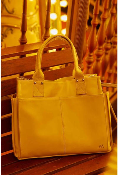 Manuka Deri Everyday Bag Bej