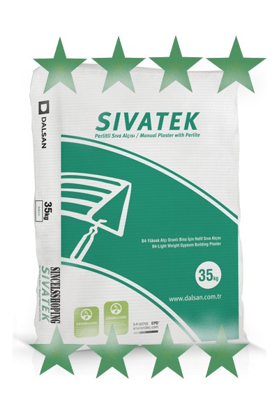 Dalsan Sıvatek Perlitli Sıva Alçısı 5 kg Dalsan Sıvatek Perlitli Sıva Alçısı 5 kg