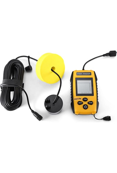 Goodbest 0.7 - 100 M Balık Bulucu 200KHZ Sonar Sounder Echo Alarm Balıkçılık Transdüser (Yurt Dışından) Goodbest 0.7 - 100 M Balık Bulucu 200KHZ Sonar Sounder Echo Alarm Balıkçılık Transdüser (Yurt Dışından)