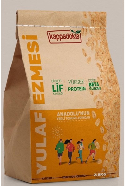 Kappadokia Katkısız Yulaf Ezmesi 2.5 kg Kappadokia Katkısız Yulaf Ezmesi 2.5 kg
