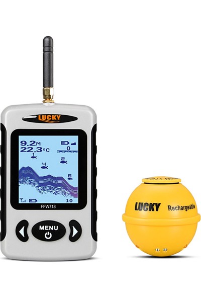Goodbest FFW718LA Balık Kablosuz Taşınabilir Bulucu 45 M / 135FT Sonar Derinlik Alarm Siren (Yurt Dışından) Goodbest FFW718LA Balık Kablosuz Taşınabilir Bulucu 45 M / 135FT Sonar Derinlik Alarm Siren (Yurt Dışından)