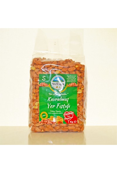 Yarbaşım Kavrulmuş Tuzsuz Yer Fıstığı 1 Kg. S Boy