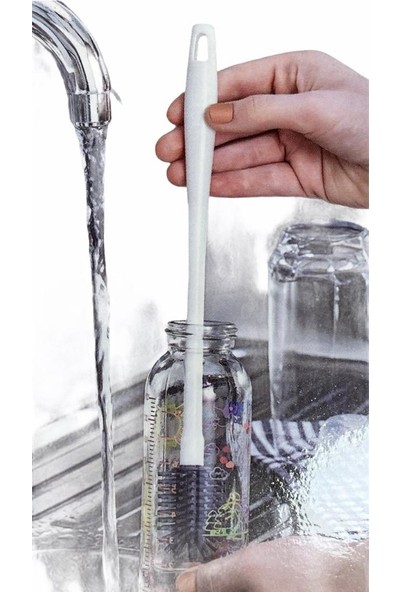 Hane216 Silikon Şişe ve Biberon Yıkama Temizleme Fırçası