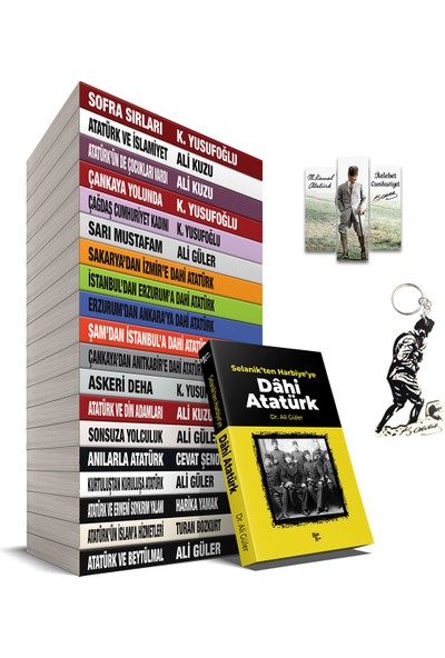Evinizin Iş Yerinizin Atatürk Köşesi Seti - 20 Kitap