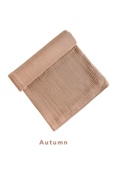 Tiny Lamb Tinylamb Cuddle %100 Pamuk Müslin Örtü Autumn 100 x 150 cm Tiny Lamb Tinylamb Cuddle %100 Pamuk Müslin Örtü Autumn 100 x 150 cm