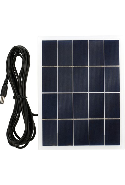 Gahome Dc Port ile 3 W 5 V Güneş Paneli Polikristal Silikon (Yurt Dışından)