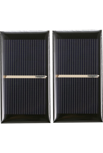 Gahome 2 Adet 0.28 W 2 V Mini Güneş Paneli Polikristal Silikon (Yurt Dışından) Gahome 2 Adet 0.28 W 2 V Mini Güneş Paneli Polikristal Silikon (Yurt Dışından)