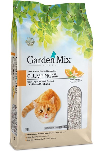 Garden Mix Gardenmix Bentonit Portakallı Ince 10L