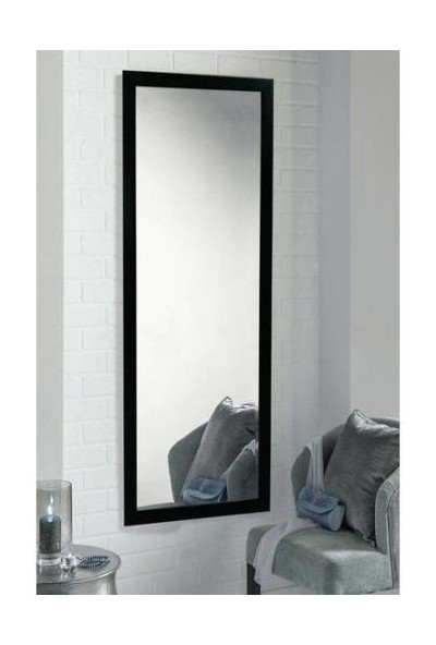 Rönesans Siyah Boy Aynası 40X120