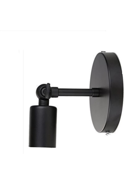 Mafsallı Aplik Siyah Hareketli Aplik