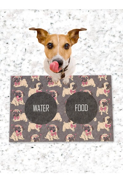 PatiPeti Köpek Kedi Mama ve Eğitim Altlığı Kaymaz Tabanlı PatiPeti Köpek Kedi Mama ve Eğitim Altlığı Kaymaz Tabanlı