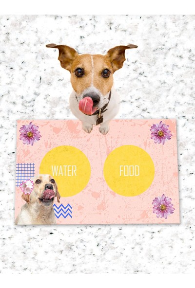 PatiPeti Köpek Çiçek Köpek Kedi Mama ve Eğitim Altlığı PatiPeti Köpek Çiçek Köpek Kedi Mama ve Eğitim Altlığı