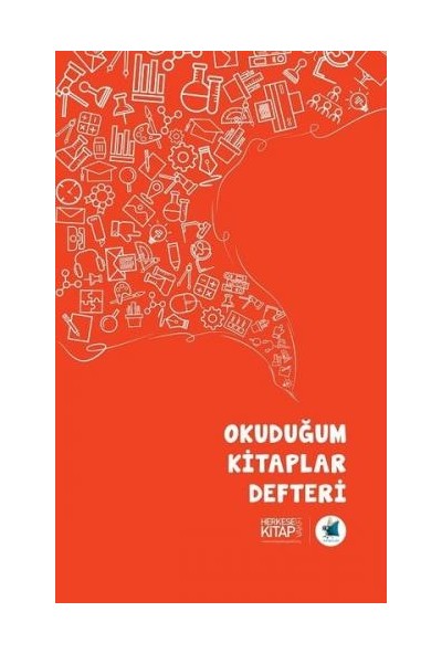 ABM Okuduğum Kitaplar Defteri Kırmızı