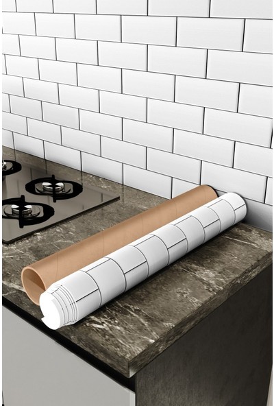 Renklendir Hayatını Mutfak Tezgah Arası Yapışkanlı Folyo F-127