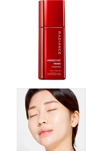 Mıssha Makyaj Kalıcılığı Arttıran Nemlendirici Etkili Makyaj Bazı 40MLRADIANCE Perfect Fit Primer Hydrating Mıssha Makyaj Kalıcılığı Arttıran Nemlendirici Etkili Makyaj Bazı 40MLRADIANCE Perfect Fit Primer Hydrating