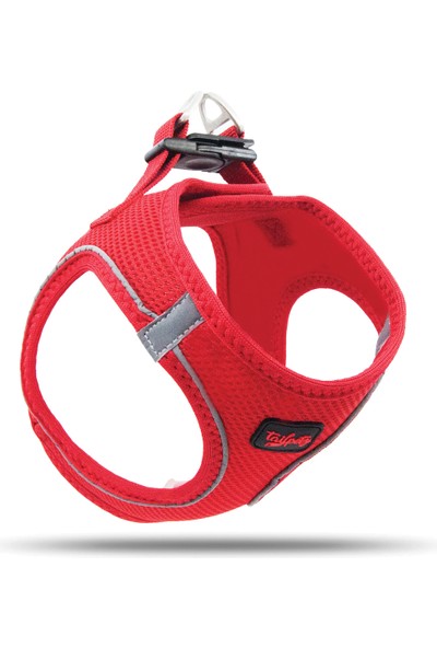TailPetz Airmesh Kırmızı Göğüs Tasması Xlarge