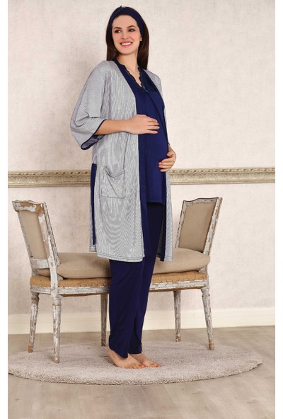 Haluk Bayram Lohusa 3'lü Pijama Takım Haluk Bayram Lohusa 3'lü Pijama Takım