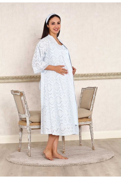 Haluk Bayram Lohusa Gecelik Sabahlık Takım Haluk Bayram Lohusa Gecelik Sabahlık Takım