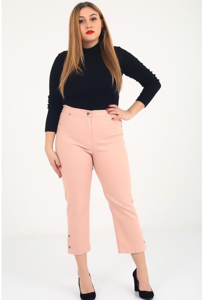 Rmg Büyük Beden Pamuk Kadın Kapri Rmg Büyük Beden Pamuk Kadın Kapri