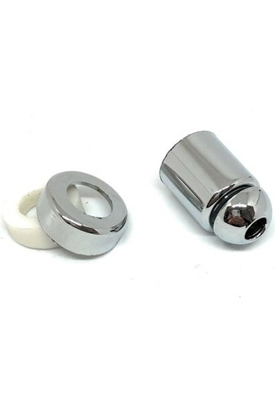Yapıtaşı Taharet Çubuğu Ucu Oynar Perletörü Krom Renk