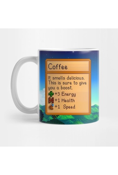 Pixxa Stardew Valley Coffee Kupa Bardak Pixxa Stardew Valley Coffee Kupa Bardak
