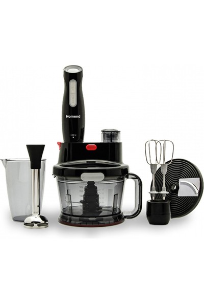 Homend Functionall 2840H Mutfak Robotu Siyah Homend Functionall 2840H Mutfak Robotu Siyah