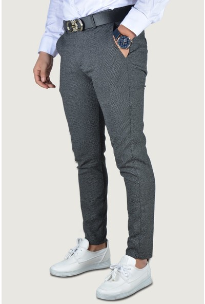 Terapi Men Erkek Keten Pantolon 9Y-2200196-008 Indigo