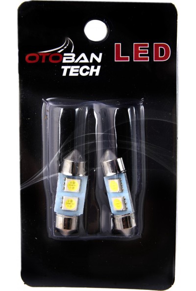 Otoban Tech Oto Park Plaka Sofit LED 2 Smd 31 mm 12 V Beyaz Otoban Tech Oto Park Plaka Sofit LED 2 Smd 31 mm 12 V Beyaz