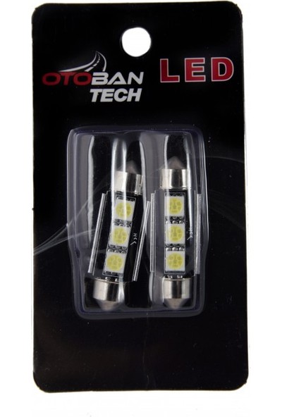 Otoban Tech Oto Park Plaka Sofit LED 3 Çip Smd 39 mm Canbus 12 V Beyaz Otoban Tech Oto Park Plaka Sofit LED 3 Çip Smd 39 mm Canbus 12 V Beyaz