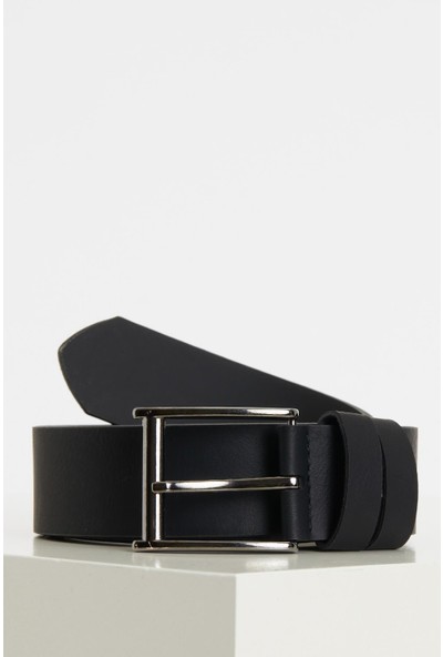 DeFacto Erkek Suni Deri 120 cm Kemer S4214AZNS