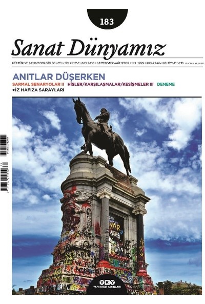 Sanat Dünyamız 183 / Temmuz-Ağustos 2021 Sanat Dünyamız 183 / Temmuz-Ağustos 2021