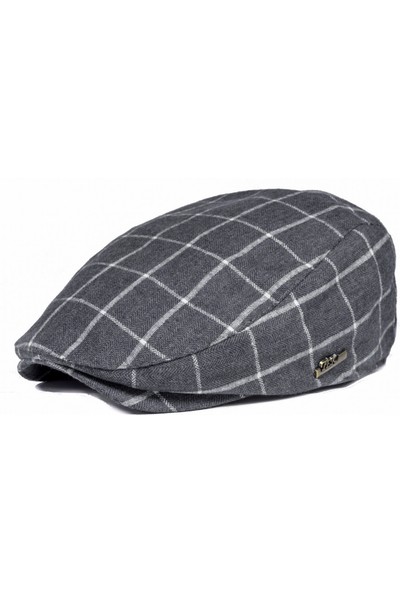 Armalı Yazlık Kareli Spor Kasket