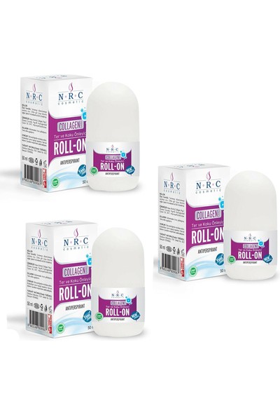Ncs Roll-On Collagen Takviyeli Antiperspirant 50ML Ter ve Koku Önleyici ( 3 Kutu ) Ncs Roll-On Collagen Takviyeli Antiperspirant 50ML Ter ve Koku Önleyici ( 3 Kutu )