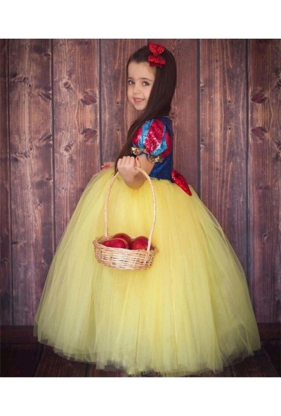 Peonia Kids Peoniakids Kız Çocuk Pulpayet Sarı Pamuk Prenses Kostüm - Özel Tasarım Doğum Günü Party Elbisesi Peonia Kids Peoniakids Kız Çocuk Pulpayet Sarı Pamuk Prenses Kostüm - Özel Tasarım Doğum Günü Party Elbisesi
