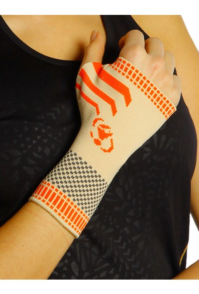 Morsa Cyberg Morsa Cyberg® Avuç Içi Destekli Örgü El Bilekliği Sağ Xxl