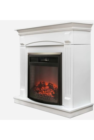 Dlc WF2613 1800 Watt Dekoratif Beyaz Elektrikli Şömine Dlc WF2613 1800 Watt Dekoratif Beyaz Elektrikli Şömine