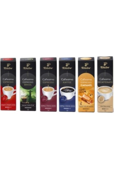 Tchibo 6'li Kapsül Seti