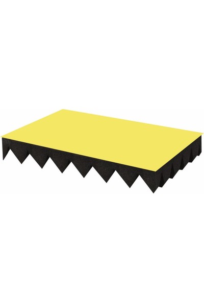 Desibel Akustik Yanmaz Piramit Sünger Bantlı 50 x 50 cm 40 mm 50 Dns Desibel Akustik Yanmaz Piramit Sünger Bantlı 50 x 50 cm 40 mm 50 Dns