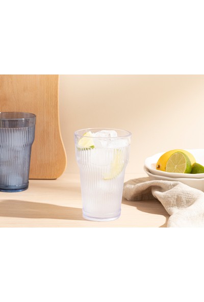 English Home Axel Akrilik Bardak 400 ml Şeffaf