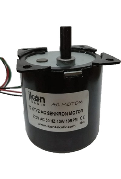 Ikon 70 Ktyz 10 Rpm 40W Viyol Motoru