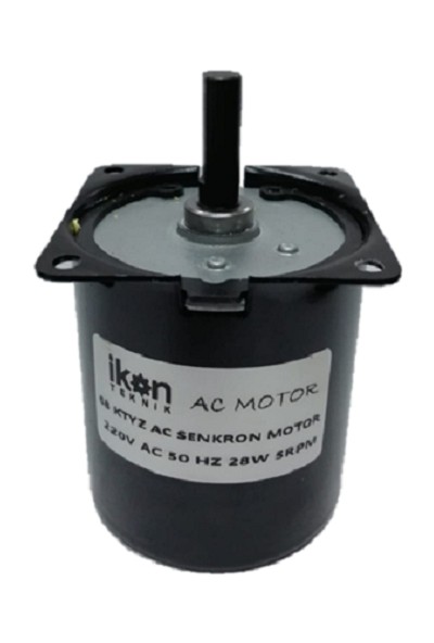 Ikon Ac Senkron Motor 68 Ktyz 5 Rpm 28W Viyol Motoru Ikon Ac Senkron Motor 68 Ktyz 5 Rpm 28W Viyol Motoru