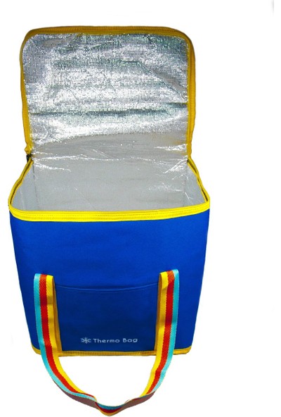 Thermo Bag Flower Stone Kamp, Piknik, Oto, Plaj Soğuk, Sıcak Tutucu Termos Çanta 30.5 Litre