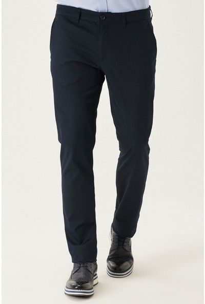 ALTINYILDIZ CLASSICS Kanvas Slim Fit Dar Kesim Yan Cep Chino Pantolon ALTINYILDIZ CLASSICS Kanvas Slim Fit Dar Kesim Yan Cep Chino Pantolon