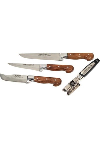Laz Reis 3'lü Kurban Bıçak Seti Sürmene