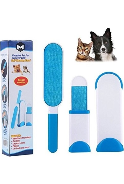 Zuzu Made Köpek Kedi Tüy Toplama Fırçası Seti- Beyaz Zuzu Made Köpek Kedi Tüy Toplama Fırçası Seti- Beyaz