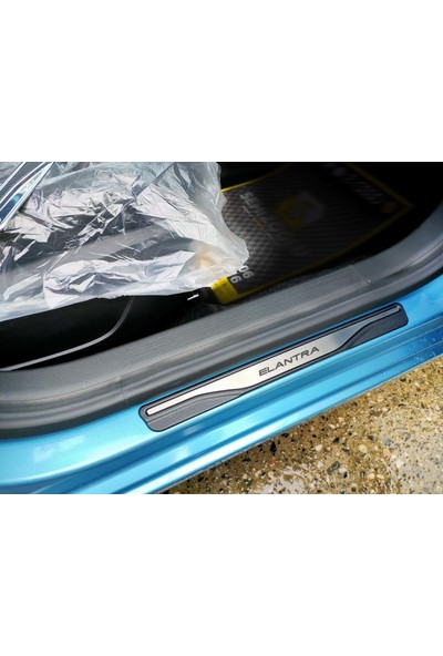 Hyundai Elantra 6 Arkline Krom Kapı Eşiği 2016 ve Sonrası Hyundai Elantra 6 Arkline Krom Kapı Eşiği 2016 ve Sonrası