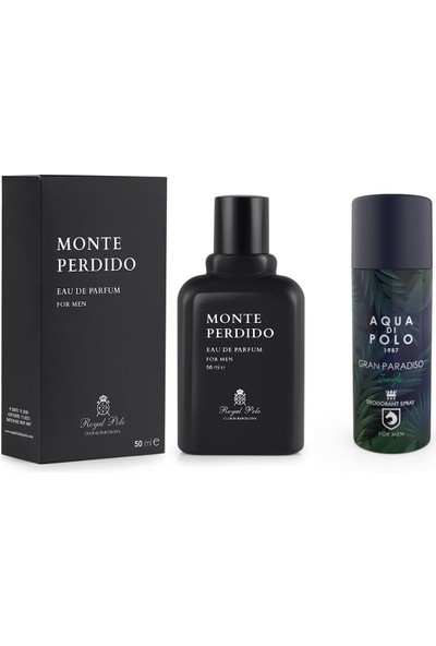 Royal Club De Polo Barcelona 2'Li Erkek Parfüm Deodorant Seti Royal Club De Polo Barcelona 2'Li Erkek Parfüm Deodorant Seti