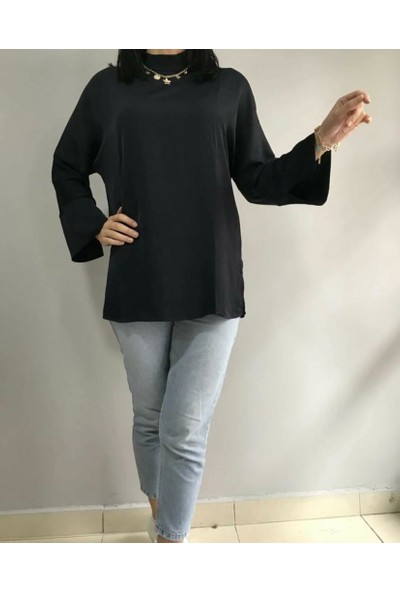 TK Fashion Kadın Saten Gömlek