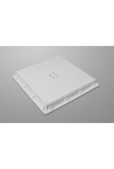 Lüxwares 40X40 cm Rögar Kutusu Çerçevesi + Düz Kapak Lüxwares 40X40 cm Rögar Kutusu Çerçevesi + Düz Kapak